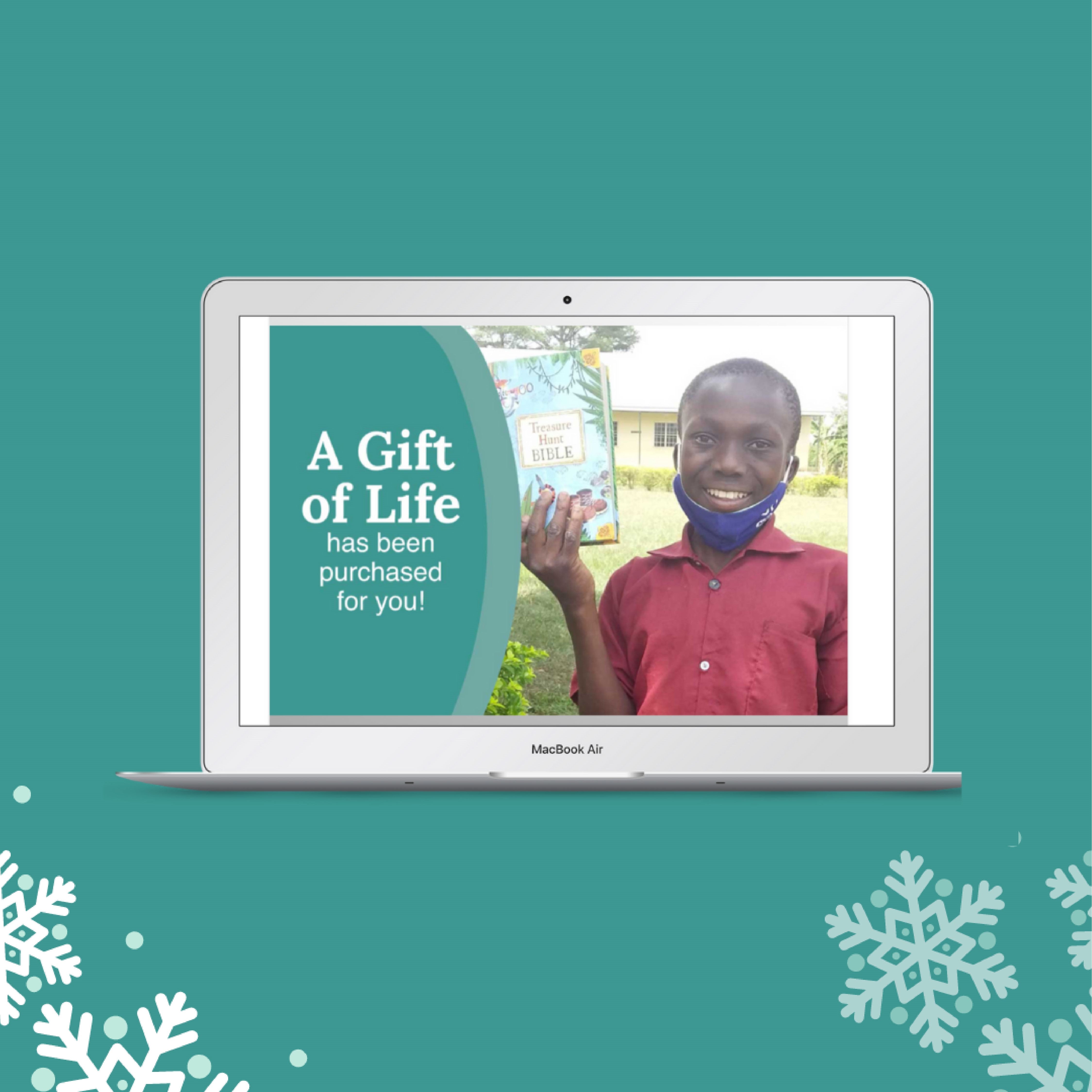 Gifts of Life (email gift card) – Fields of Life Shop